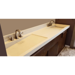 Double Basin Concrete Lateral Ramp Sink - Concrete Designs